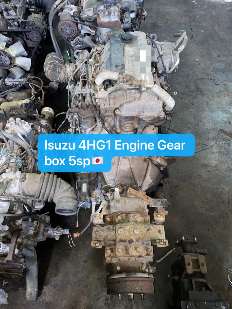 Isuzu 4HG1 Engine Gear Box - LORRY USED SPARE PARTS ENGINE GEARBOX MALAYSIA