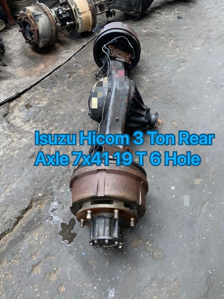 Isuzu Hicom NPR66 3 Ton Rear Axle 6 Hole - LORRY USED SPARE PARTS ... Isuzu Hicom NPR66 3 Ton Rear Axle 6 Hole - LORRY USED SPARE PARTS ...