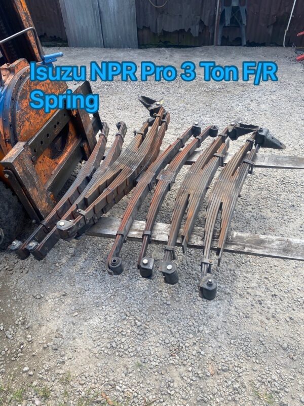 Isuzu NPR75 Pro 3 Ton Front Rear Spring - LORRY USED SPARE PARTS ENGINE ...