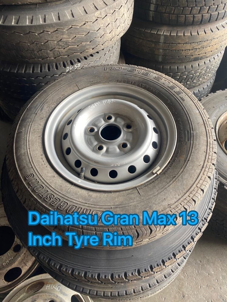 Daihatsu Gran Max S402 13 Inch Tyre Rim - LORRY USED SPARE PARTS ENGINE ...