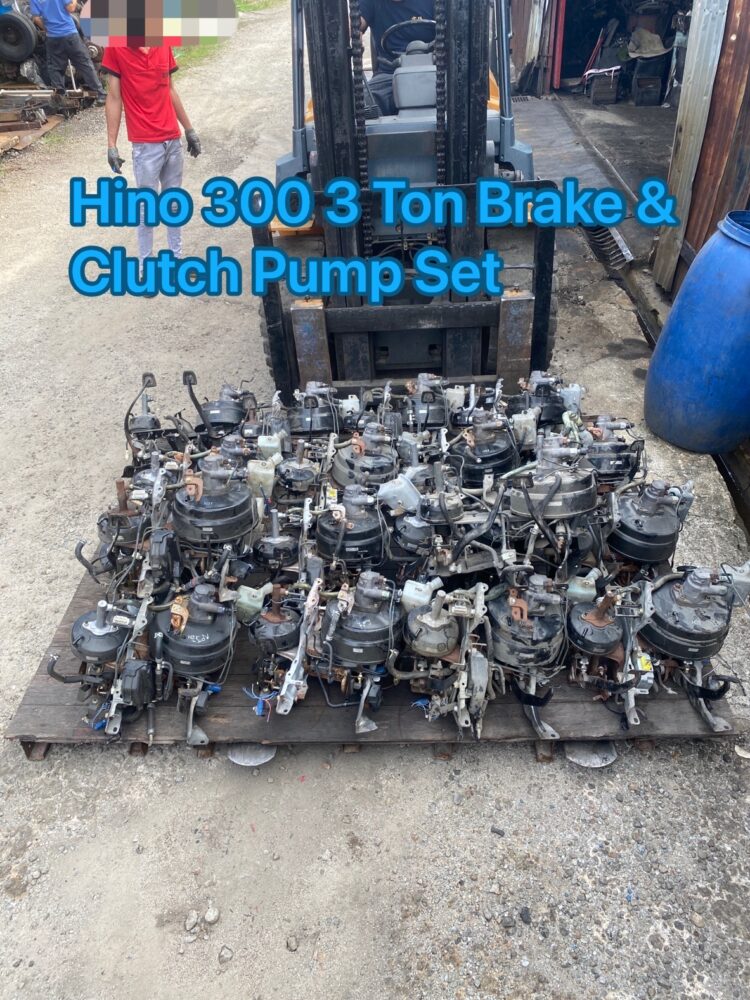 Hino 300 Wu410 3 Ton Brake Pump Clutch Pump - LORRY USED SPARE PARTS ...