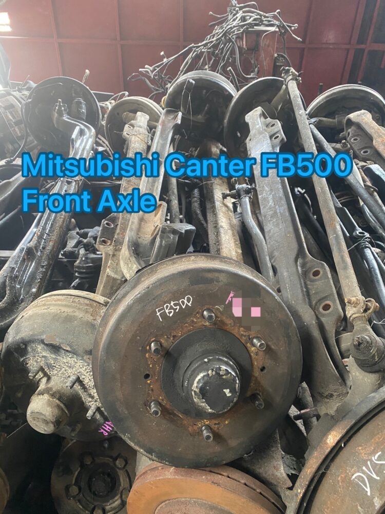 Mitsubishi Canter FB500 1 Ton Front Axle - LORRY USED SPARE PARTS ...